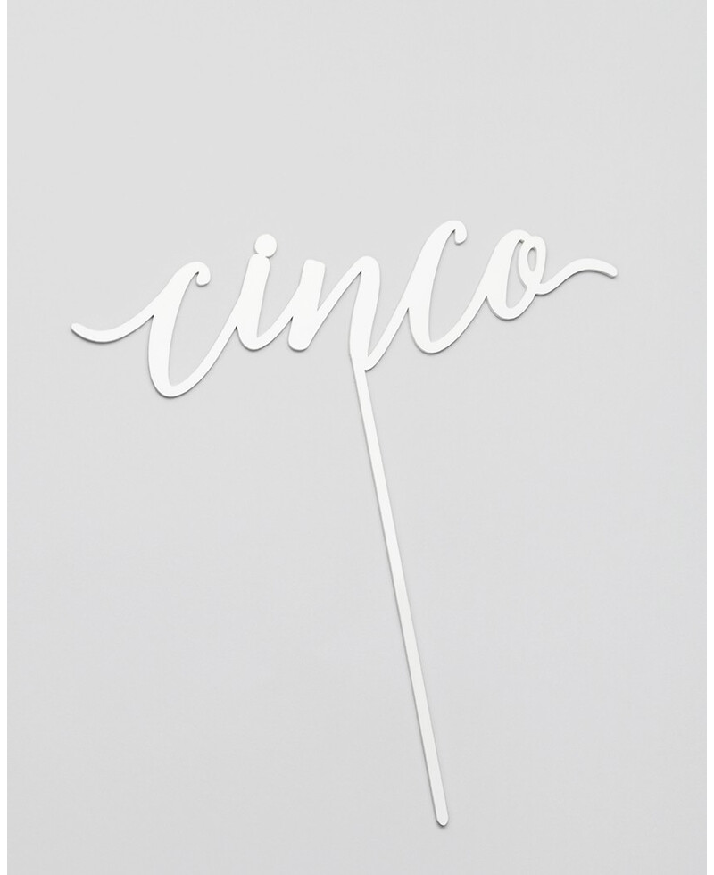 Números de mesa "Lettering"